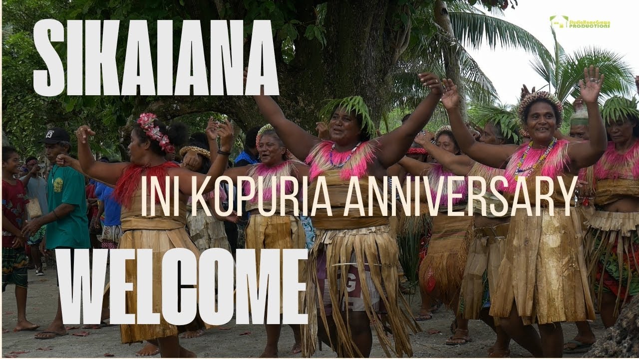 Welcoming Church Leaders: Sikaiana Atoll’s Tribute to Ini Kopuria - YouTube