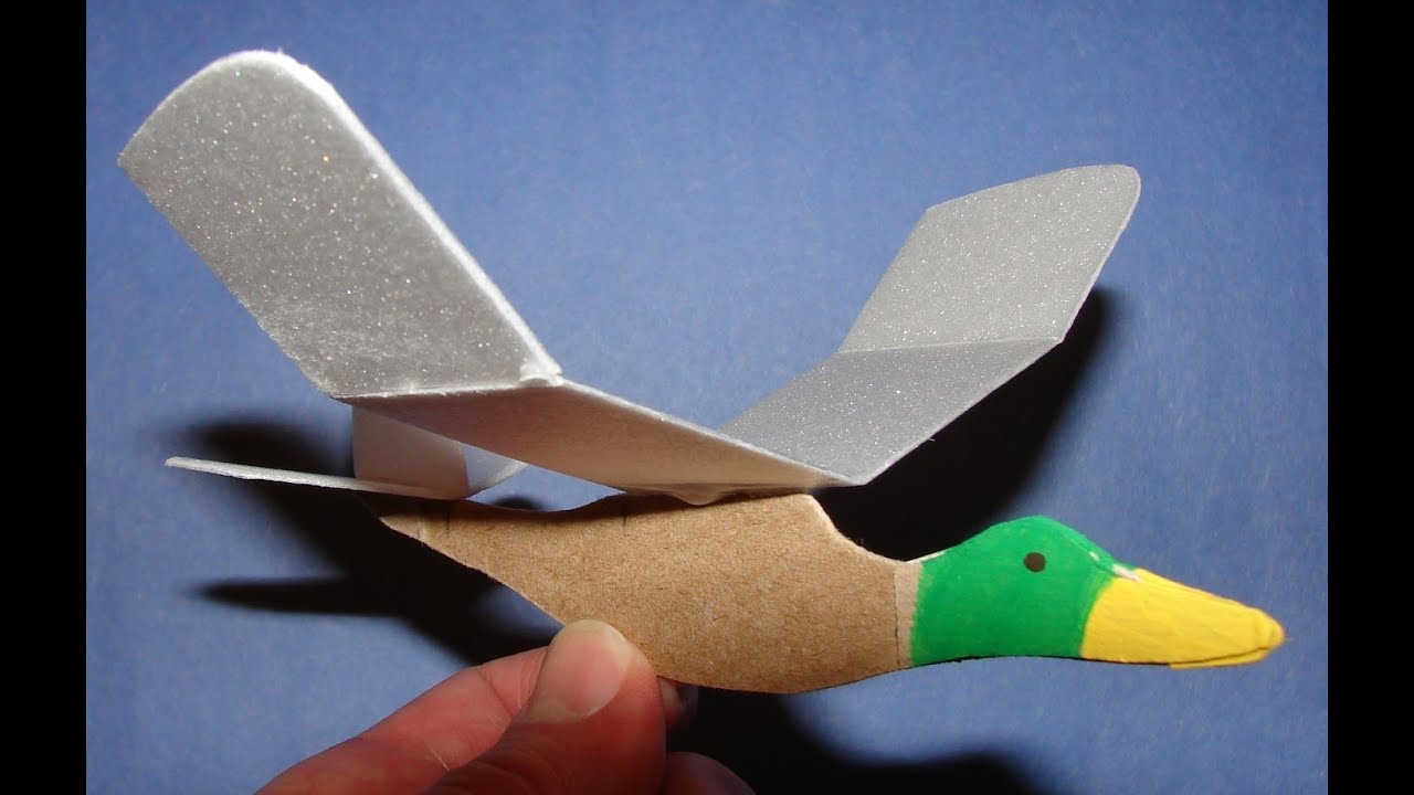 Mini Duck Glider - YouTube
