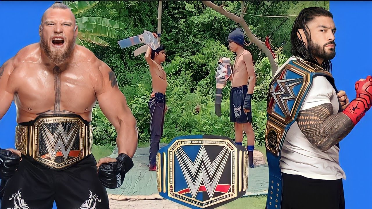 WWE - Day 1 Roman Reigns vs Brock Lesnar Full Match | Backyard ...