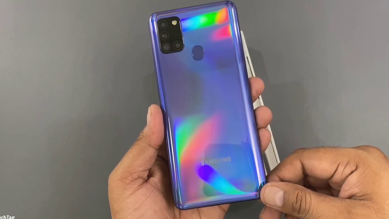 Samsung Galaxy A21s Unboxing & First Look - Infinity-O Display ...