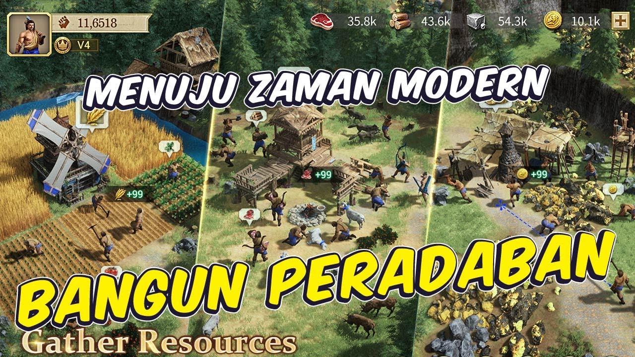 YUK BANGUN PERADABAN DI GAME OF EMPIRES | DESAIN KOTA DAN PASUKAN ...