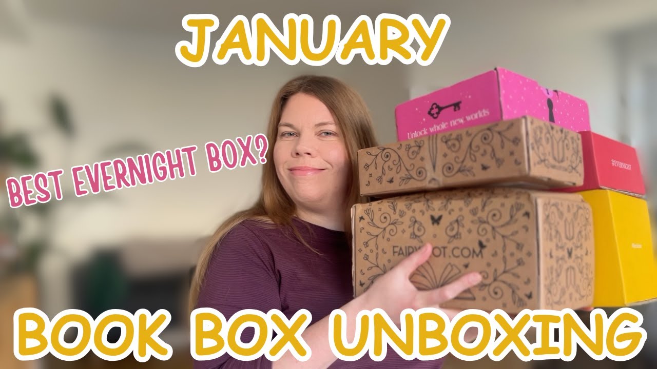 🎁 January 2026 Book Box Haul! FairyLoot, Illumicrate, Locked Library ...