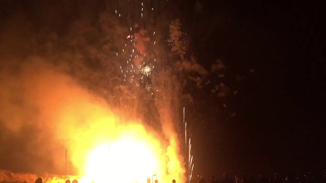 FINALE ONLY - 2018 Colorado School of Mines E-Days Fireworks Show in HD ...