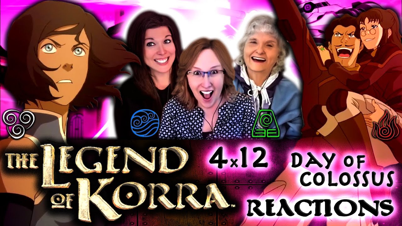 The Legend of Korra 4x12 | Day of the Colossus | AKIMA Reactions - YouTube