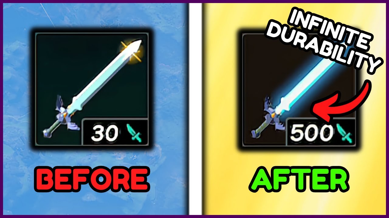 Make The Master Sword UNBREAKABLE! (All Versions) | Tears of the ...