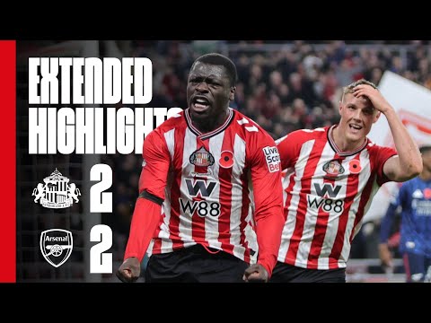 Extended Premier League Highlights | Sunderland AFC 2 - 2 Arsenal FC