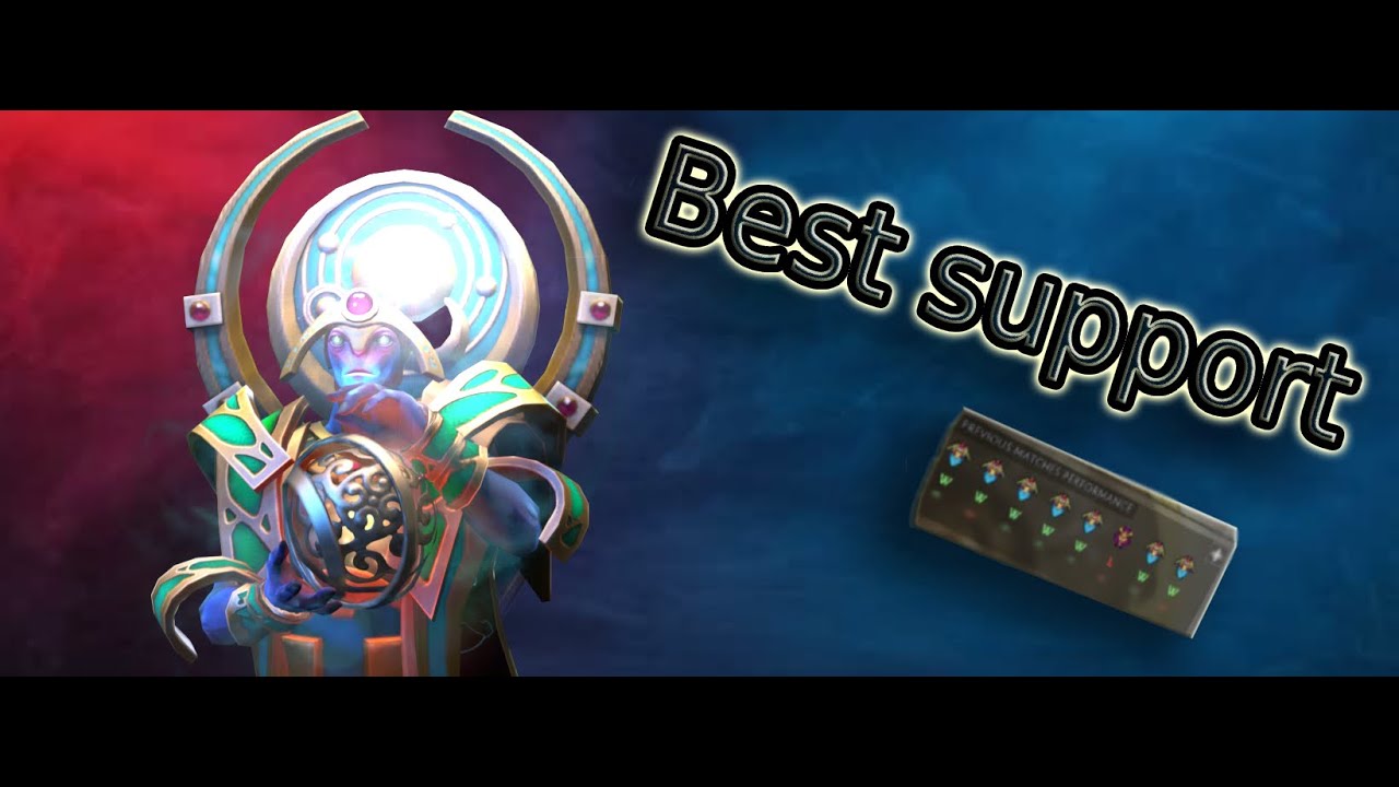The best support dota 2. Strongest character to up mmr. - YouTube
