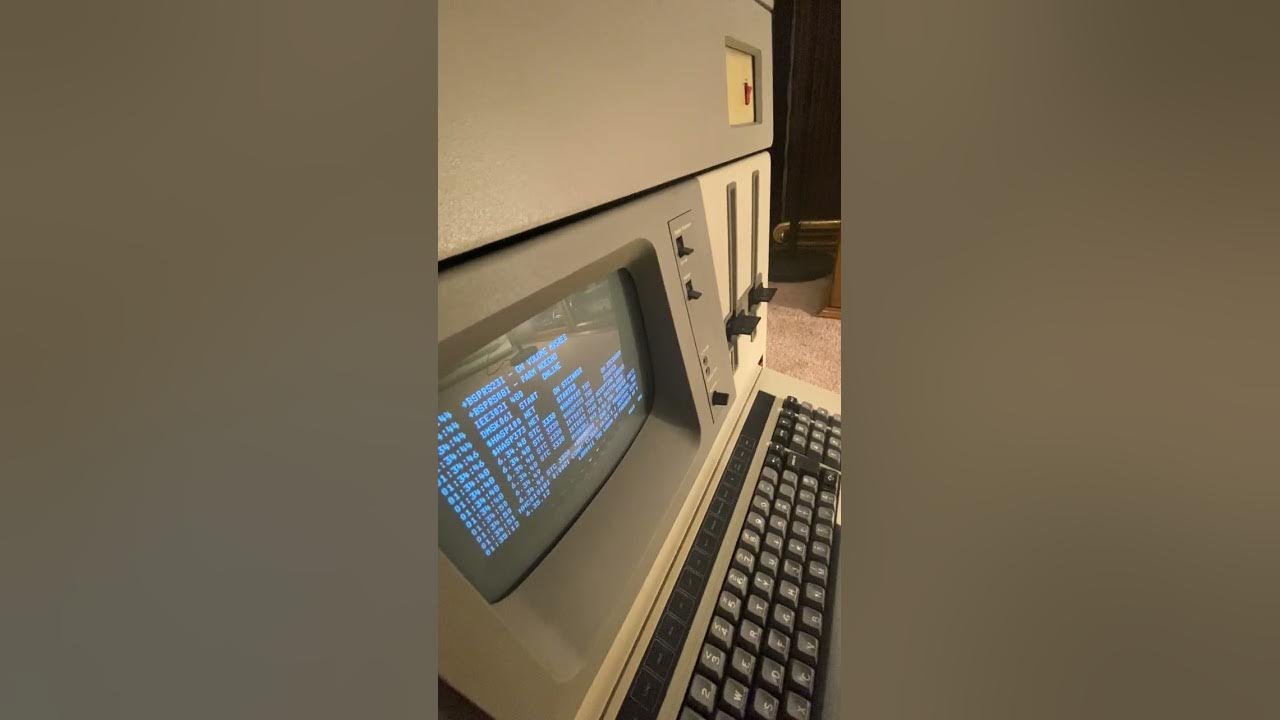 IBM 5120 Serial Communications - YouTube