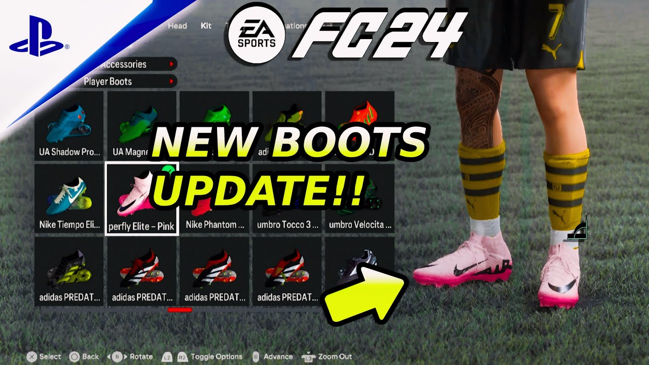 EA SPORTS FC 24 | NEW BOOTS ADDED!! | (PS5™, PS4™ XBOX X|S, PC)🔥 - YouTube
