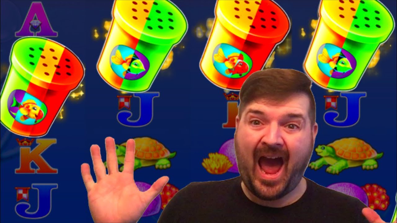 I GOT THE TRIPLE FISH MEGA BONUS! HIGH LIMIT Goldfish Feeding Time ...