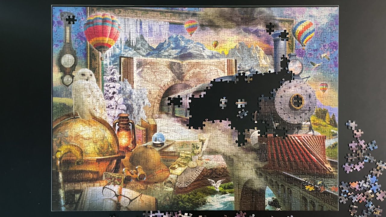 Magical Journey Schmidt Puzzle 1000 Pieces Time Lapse Video - YouTube