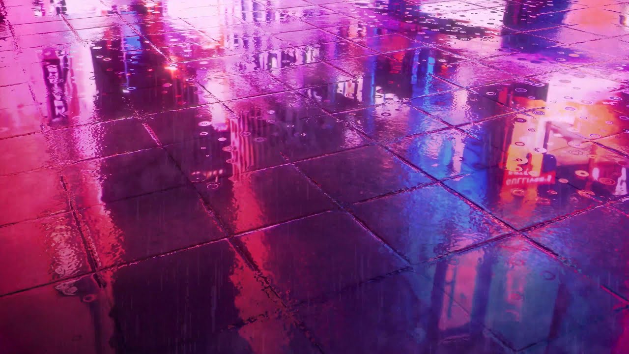3D Rain Puddles - 4K - YouTube