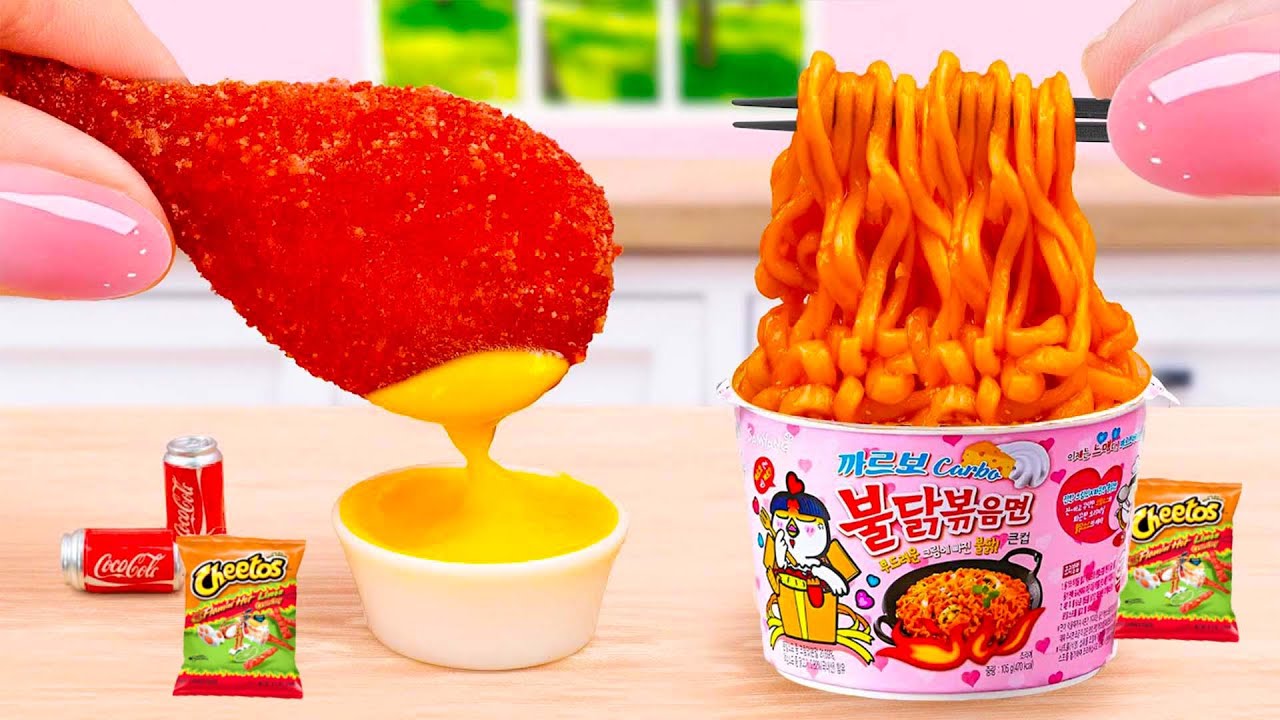 Best Korean Street Food | Delicious Cheetos Fried Chicken Thighs ...