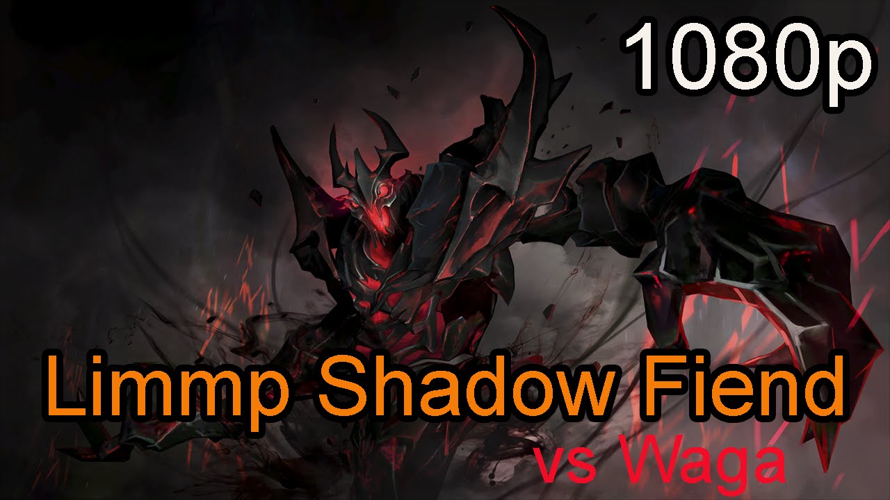 Limmp Shadow Fiend 7141 Team average MMR vs Waga's 6499 Pub Ranked Full ...