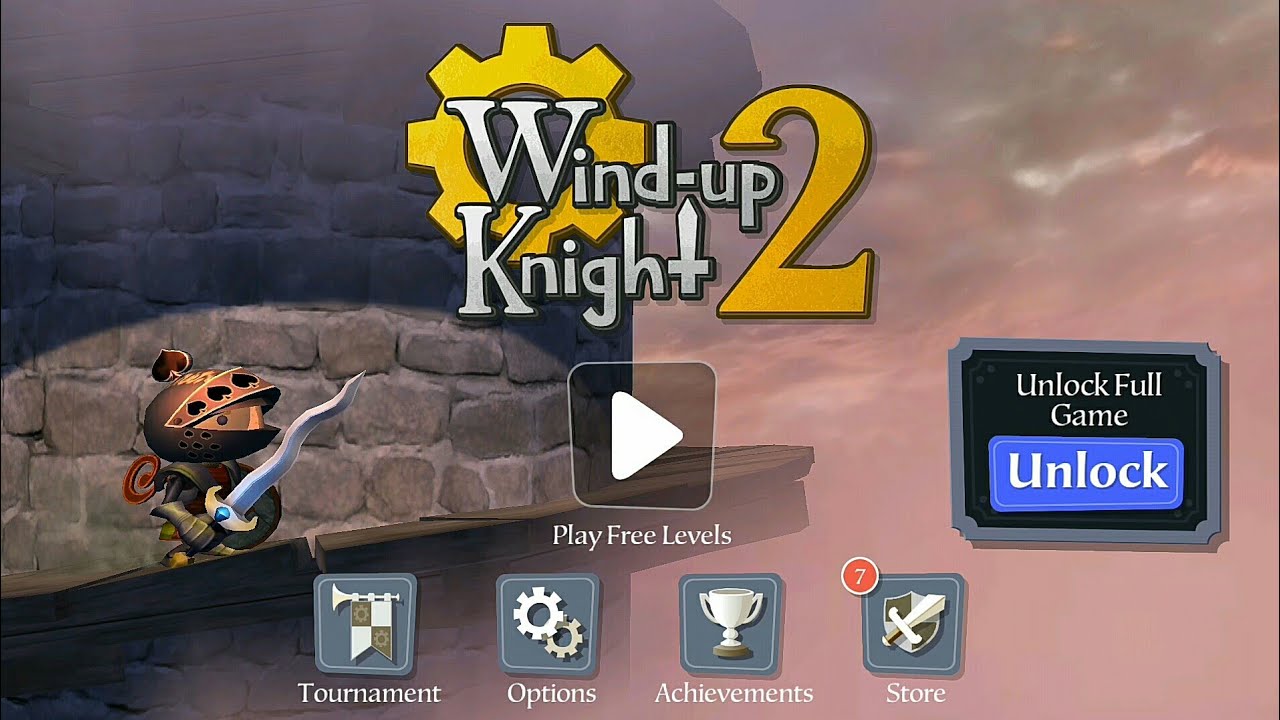 Wind-Up Knight™ 2 | Half Game (Free) - YouTube