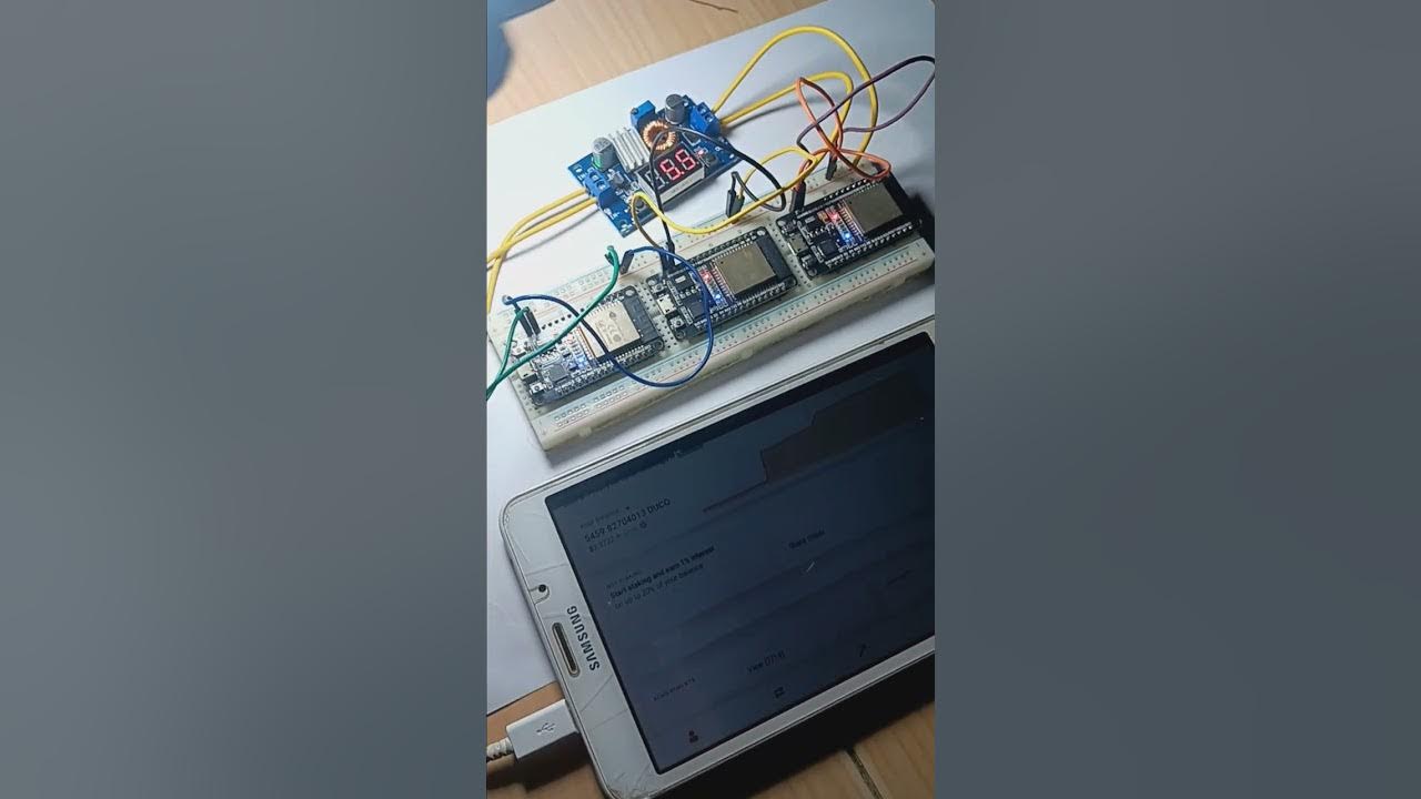 Duino coin [ esp32 x 3 ] - 4 oct 2023 - day2 - YouTube