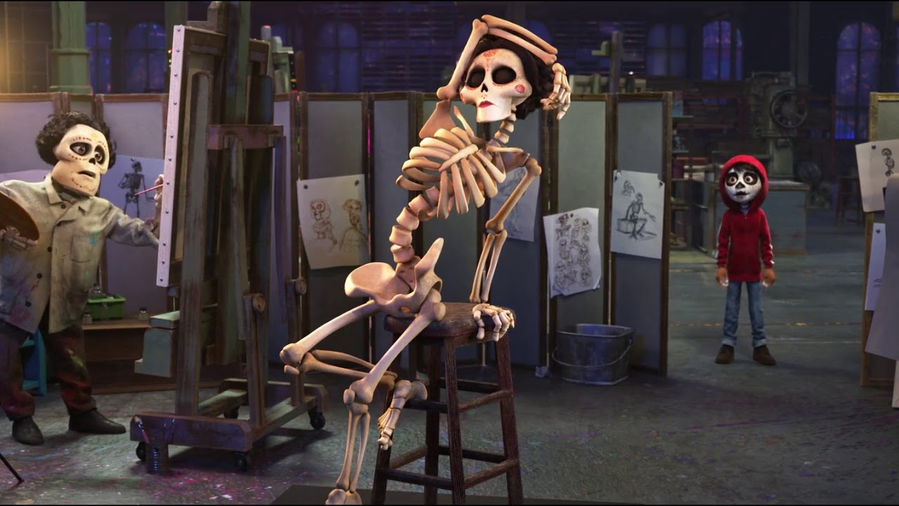 Miguel conoce a frida khalo - YouTube