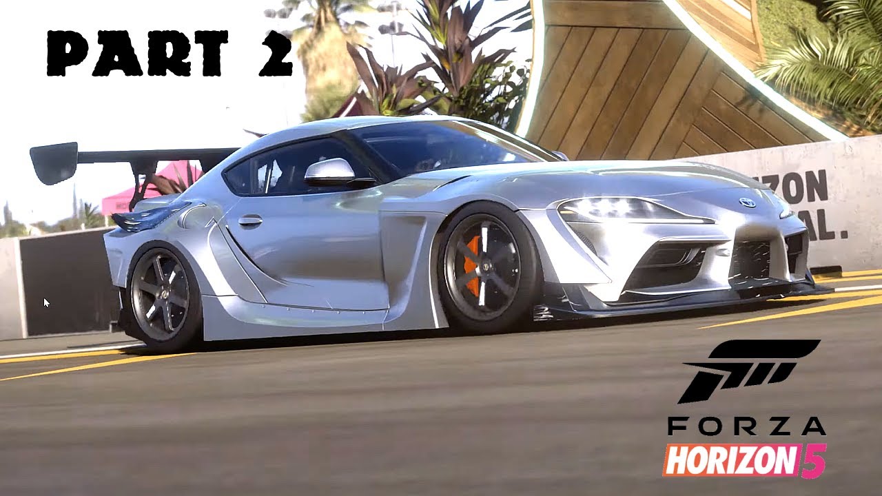 Racing in Modified 2020 Supra ! Forza Horizon 5 Gameplay Walkthrough ...
