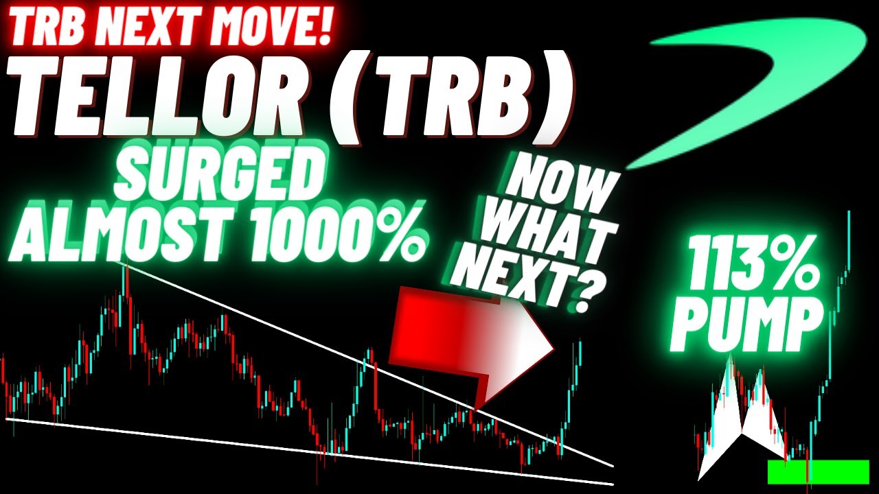 Tellor TRB Crypto Coin Surged Almost 1000% Now What Next? - YouTube