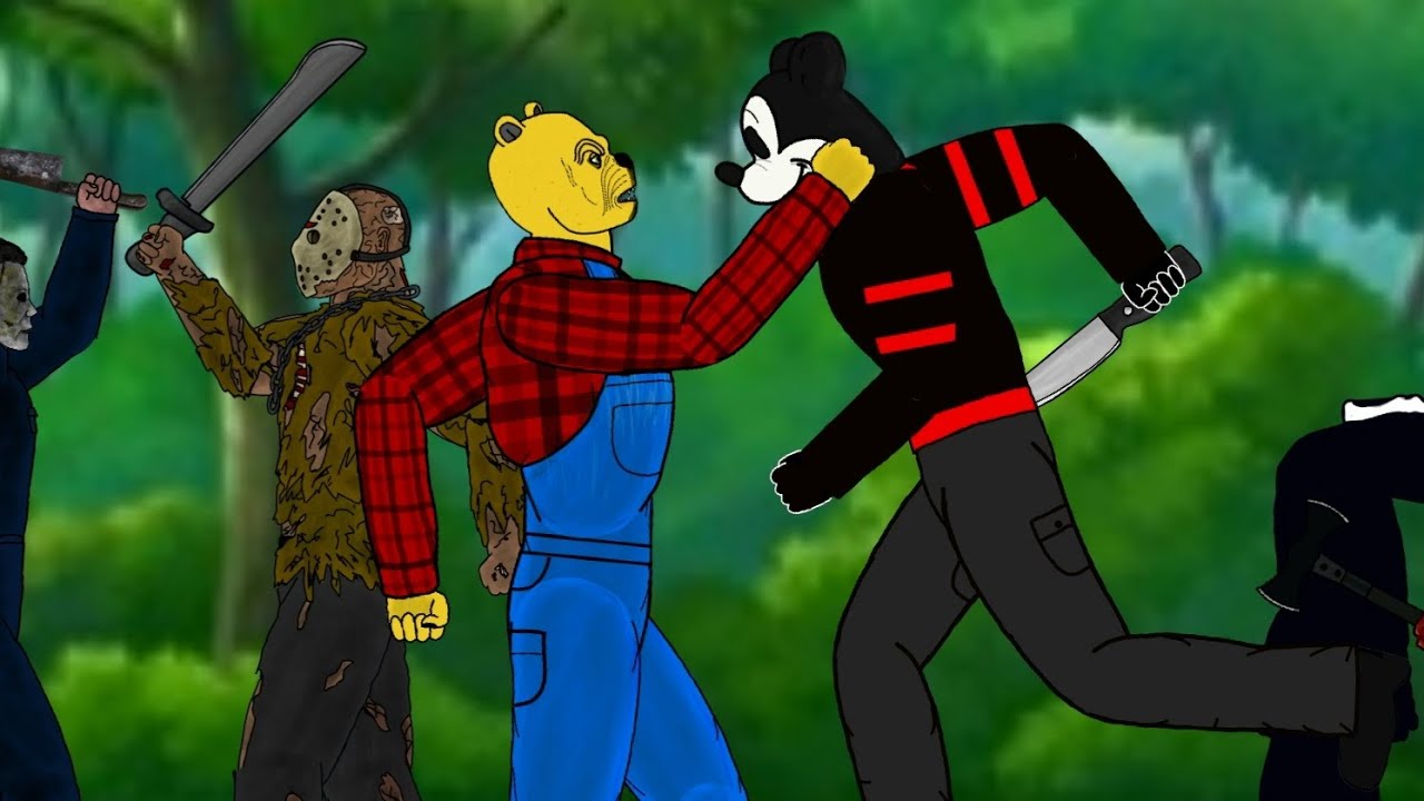 Winnie the Pooh vs Michael vs Jason Voorhees vs Mickey Mouse vs ...