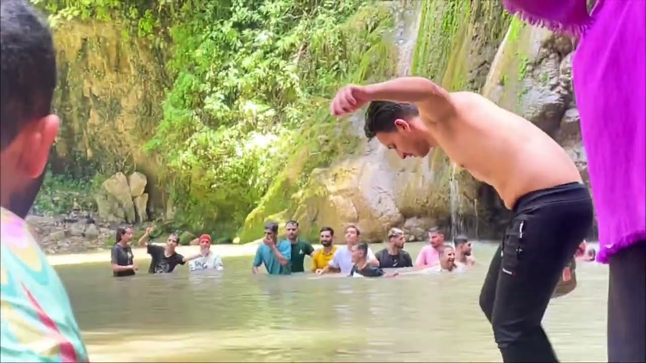 Natural swimming pool for boys and girls in the north of Iran - The ...
