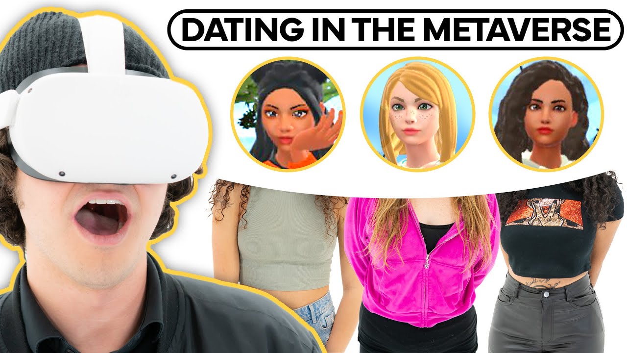 blind dating girls in the metaverse | versus 1 - YouTube
