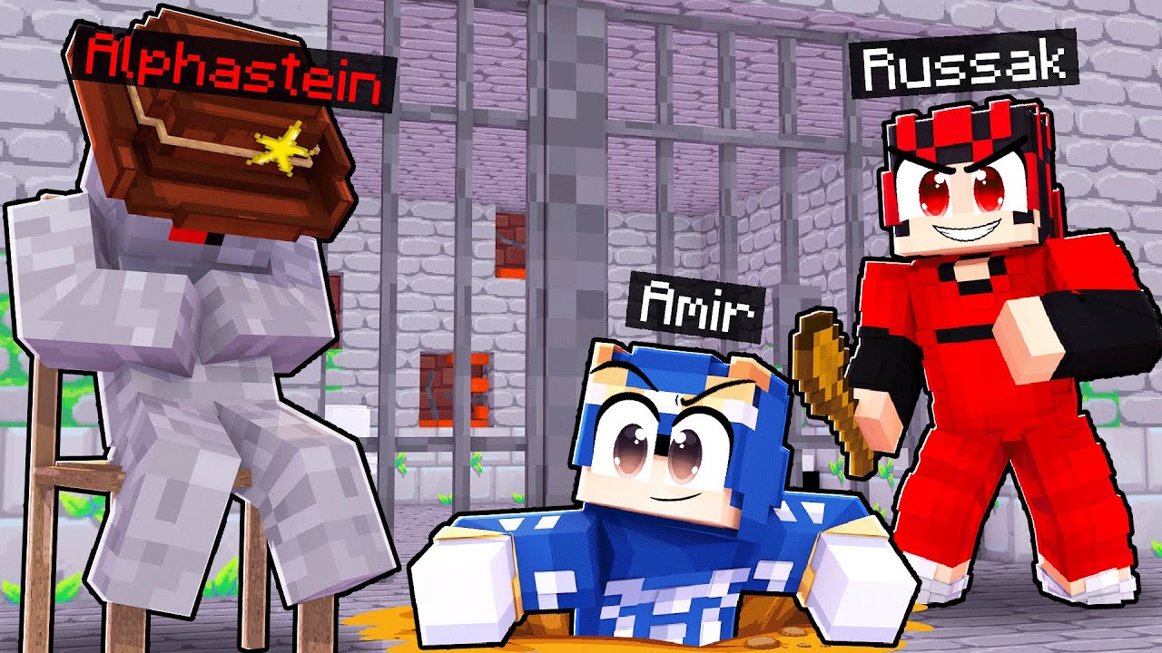 WIR RETTEN AMIR aus dem ALPHACLAN GEFÄNGNIS auf der Youtuber Insel ...