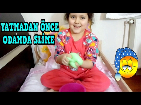 Odamda Babamla Slime Eğlencesi,  Eğlenceli Çocuk Videosu