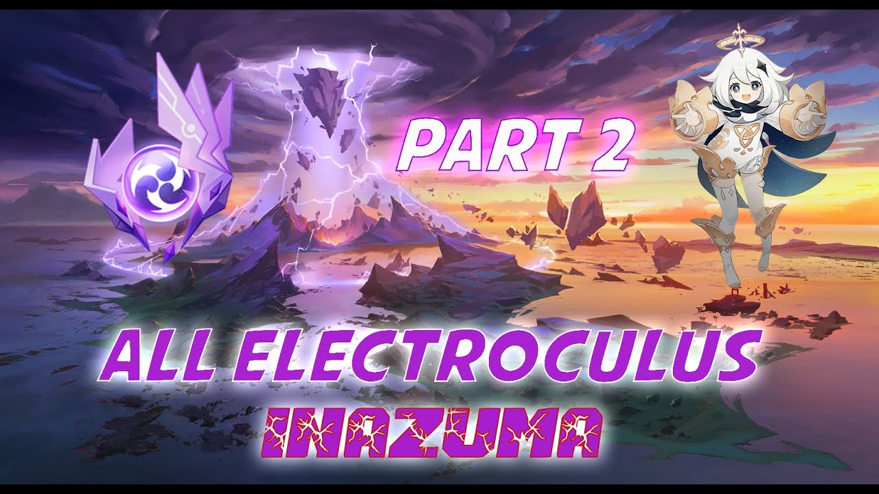 All Electroculus Inazuma Location Part 2 Guide [Genshin Impact] - YouTube