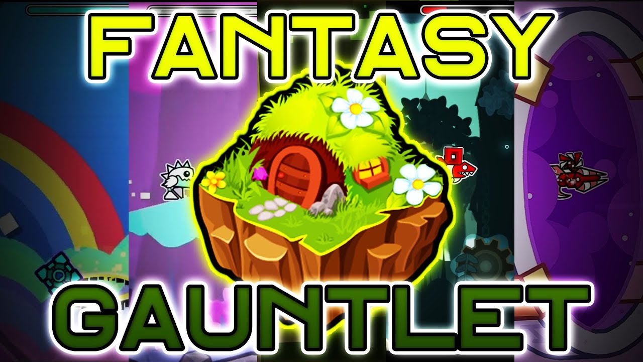 FANTASY GAUNTLET 100% COMPLETE (ALL COINS) | Geometry Dash 2.2 - YouTube