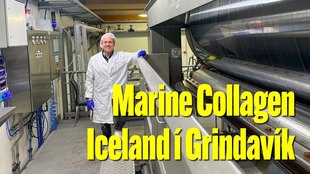 Marine Collagen Iceland í Grindavík heimsótt - YouTube