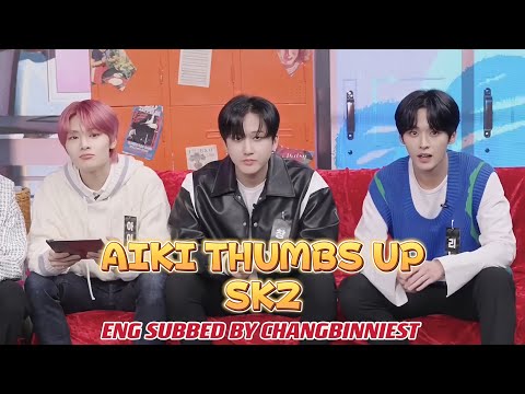 221011 [ENG SUB] Aiki Thumbs Up with Stray Kids