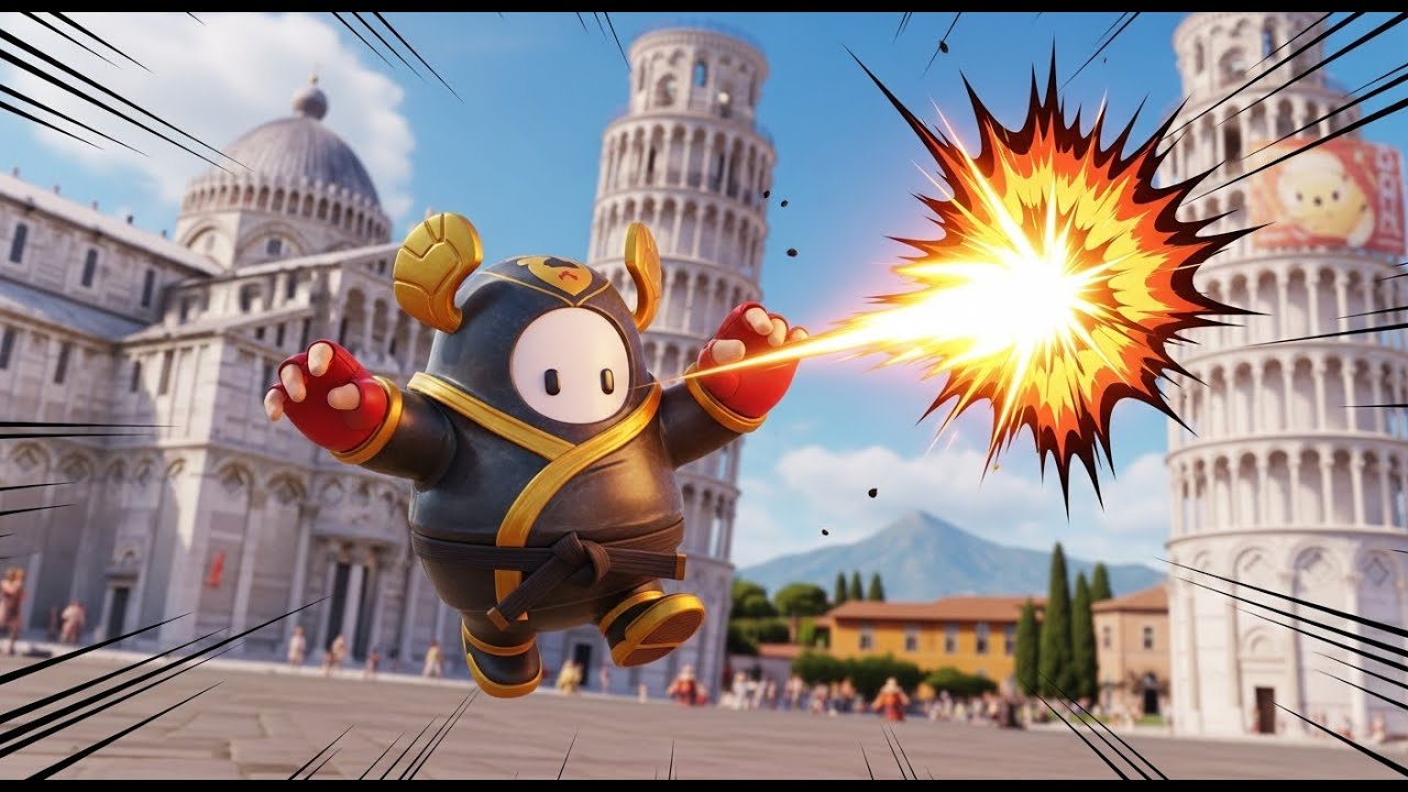 Fall Guys Daily Later Street Fighter 6 World Tour DAY 3 fly to Italy ...