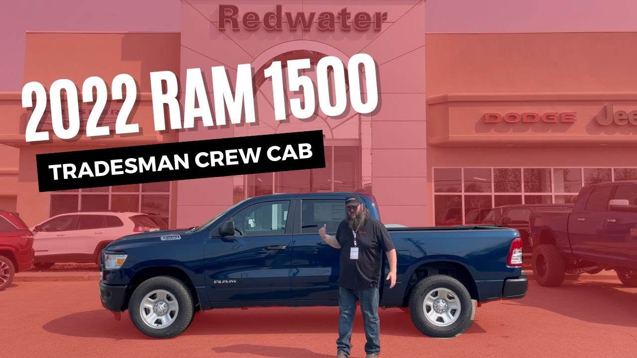 New 2022 Ram 1500 Tradesman Crew Cab 4x4 6 Seater RAM Stock new-2022-ram-1500-tradesman-crew-cab-4x4-6-seater-ram-stock