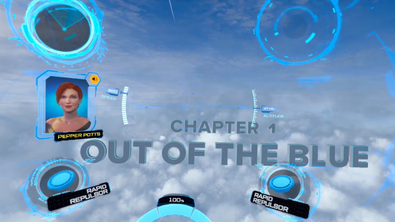Iron Man VR - Chapter 1: Out of the Blue | Walkthrough | No Commentary ...
