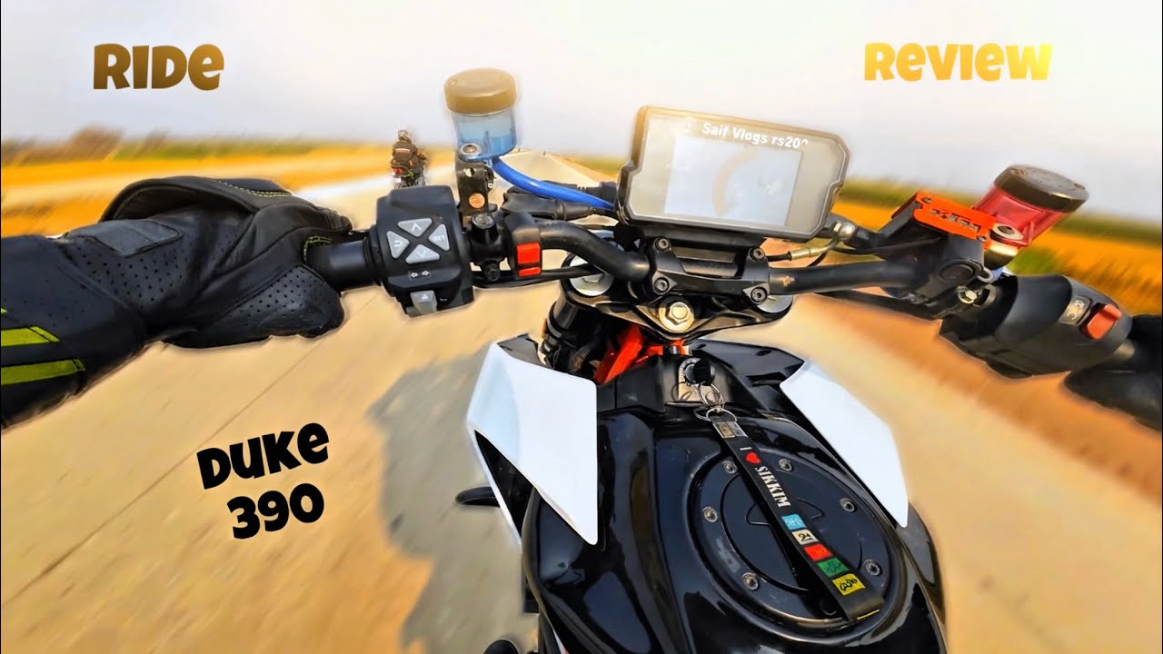 Duke 390 bs4 ride review || detail video || full throttle 🚀💀|| must ...