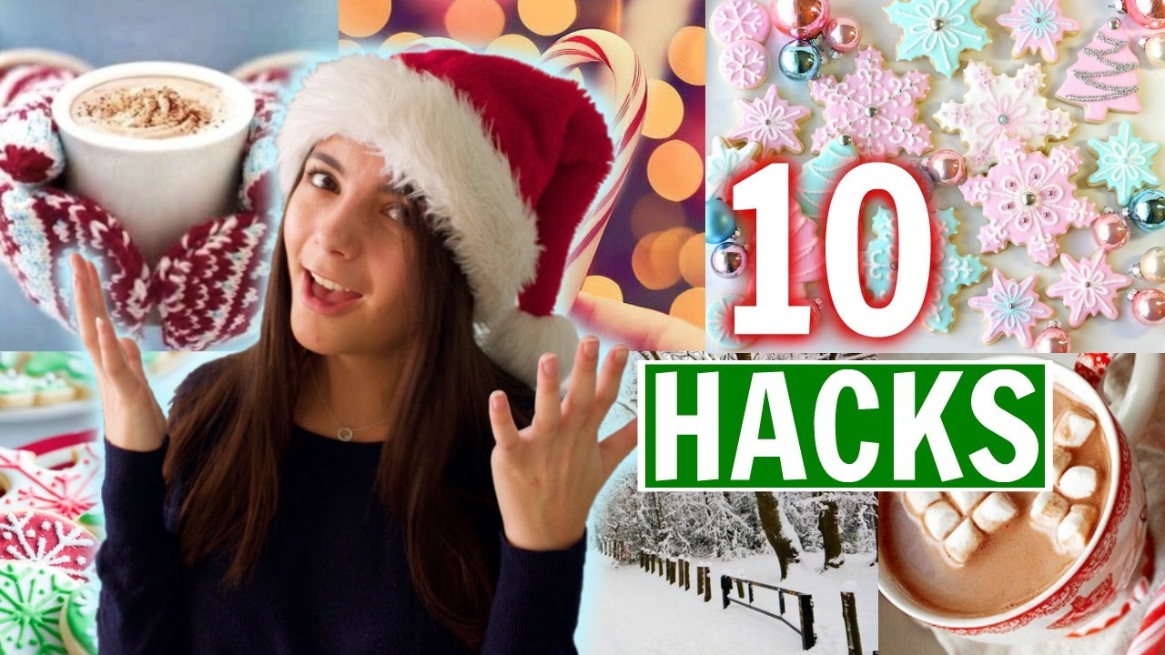 Christmas Hacks You NEED to Know! 10 Holiday Life Hacks - YouTube