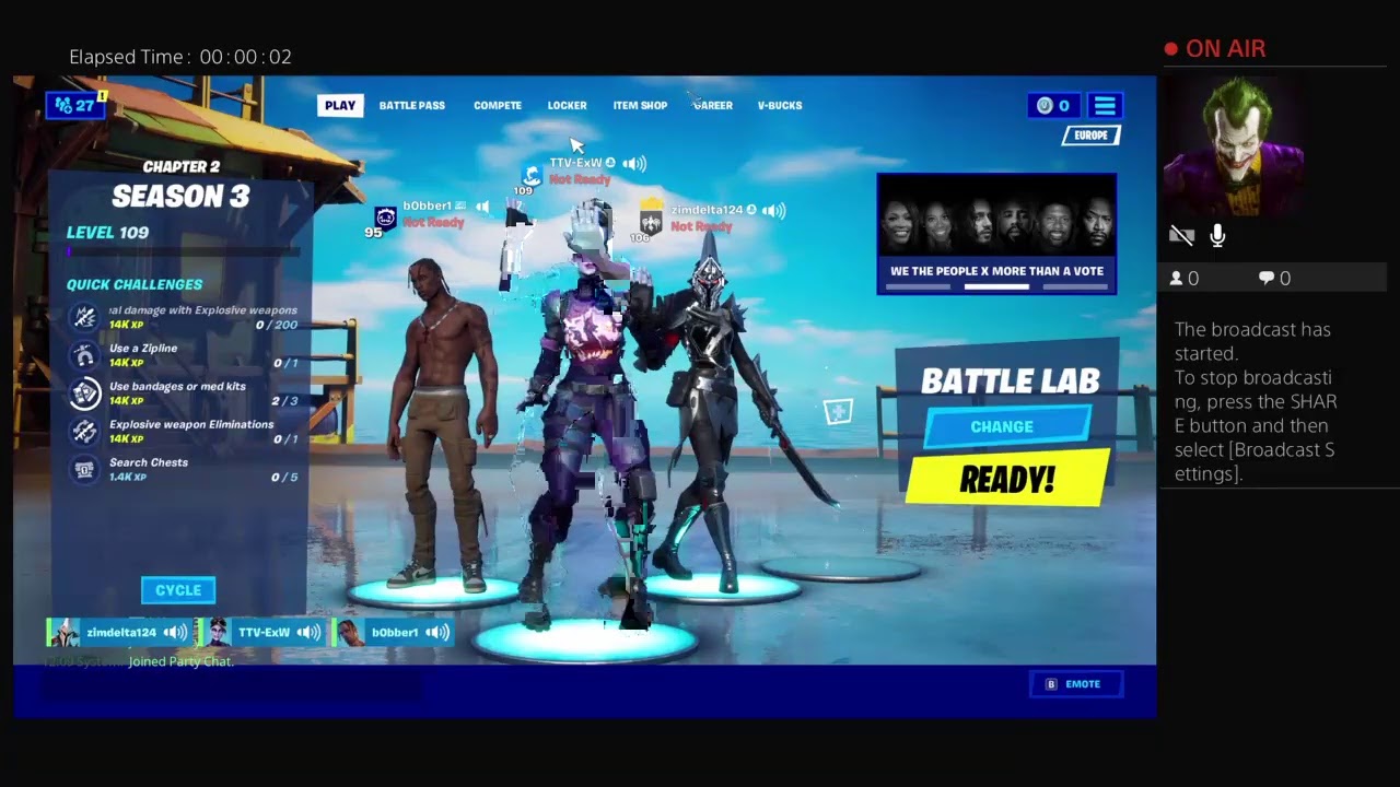 Fortnite sub for sub. Road to 50 subs epic tiktok absrac - YouTube