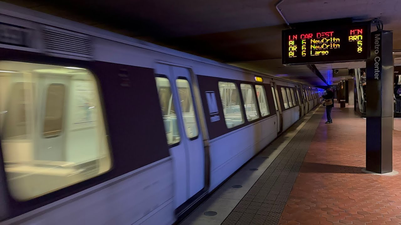 Washington Metro Silver Line Ride + Rail Fanning - YouTube