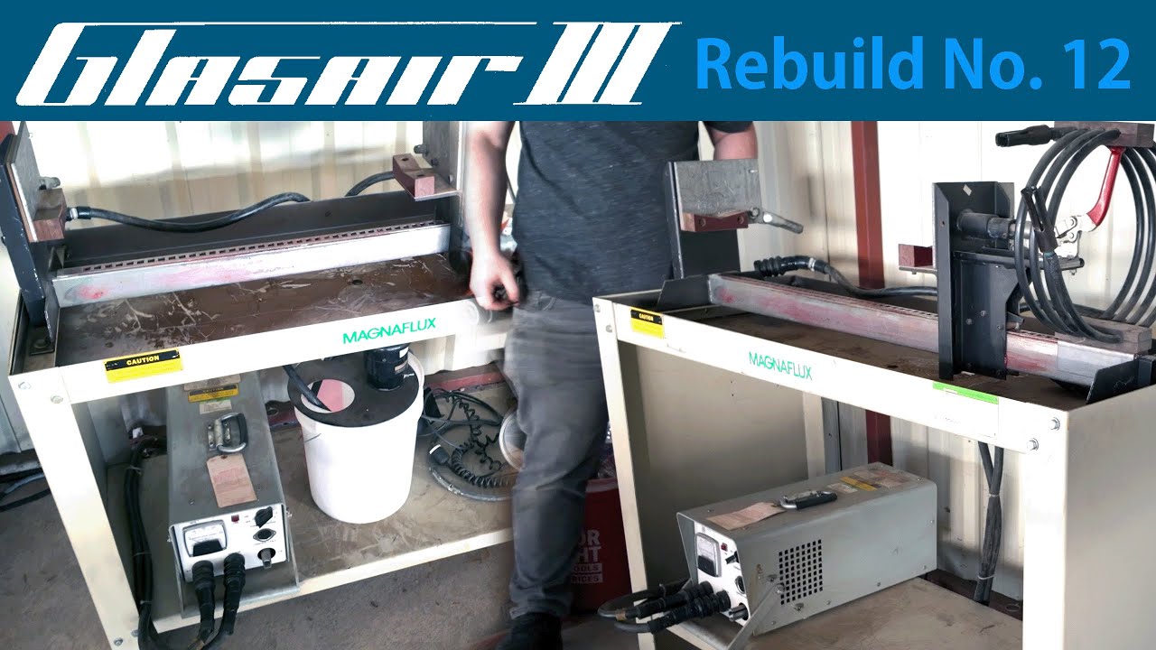 Glasair III - Assembling $15K Magnaflux MPI Bench - YouTube