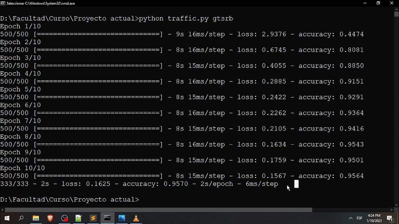 CS50 AI Traffic Project - YouTube