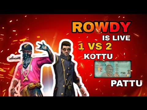 1 Vs 2 Kottu 100 Phone Pay Pettu 🤑 ROWDY GAMING IS Live - YouTube