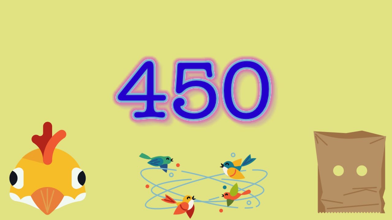 Counting Numbers for Toddlers & Preschoolers l Count Numbers to 450 for ...