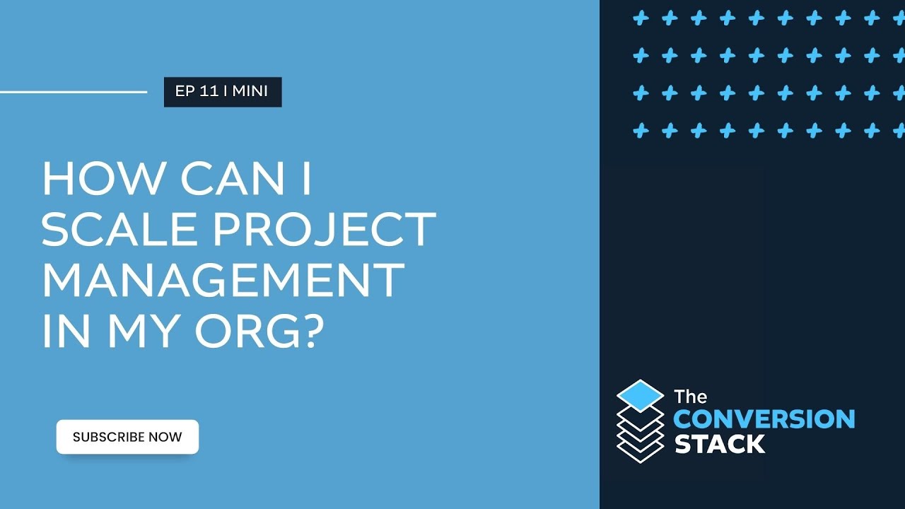 How Can I Scale Project Management in My Org? - YouTube