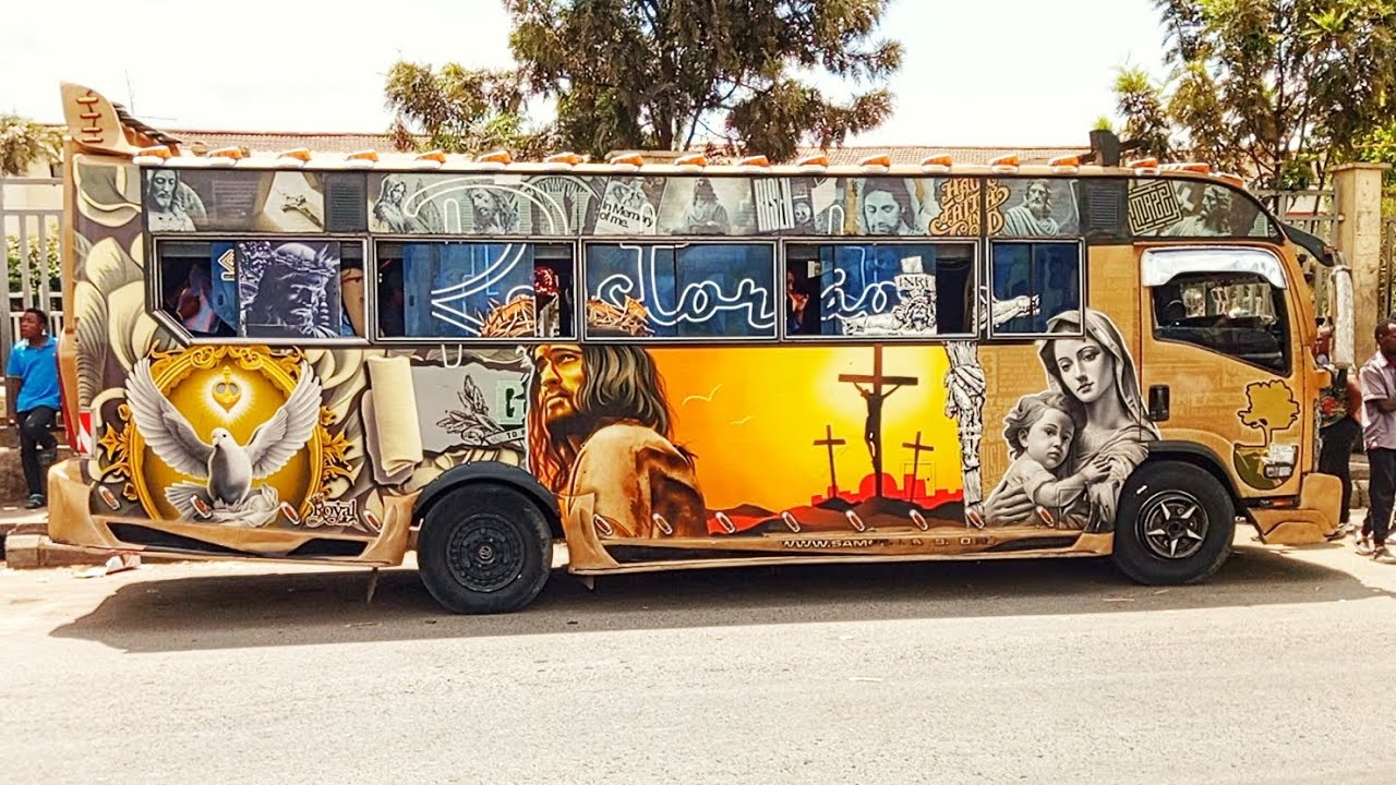 Restoration, Best Gospel Theme Matatu. (Embakasi Route 33). Ile ya Ma ...