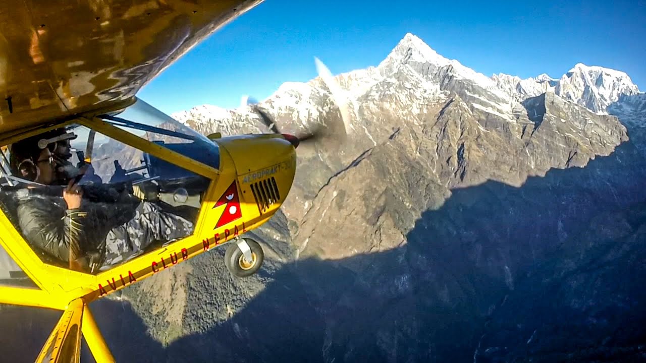 Flying Through The Himalayas | My Ultralight Flight Experience ...