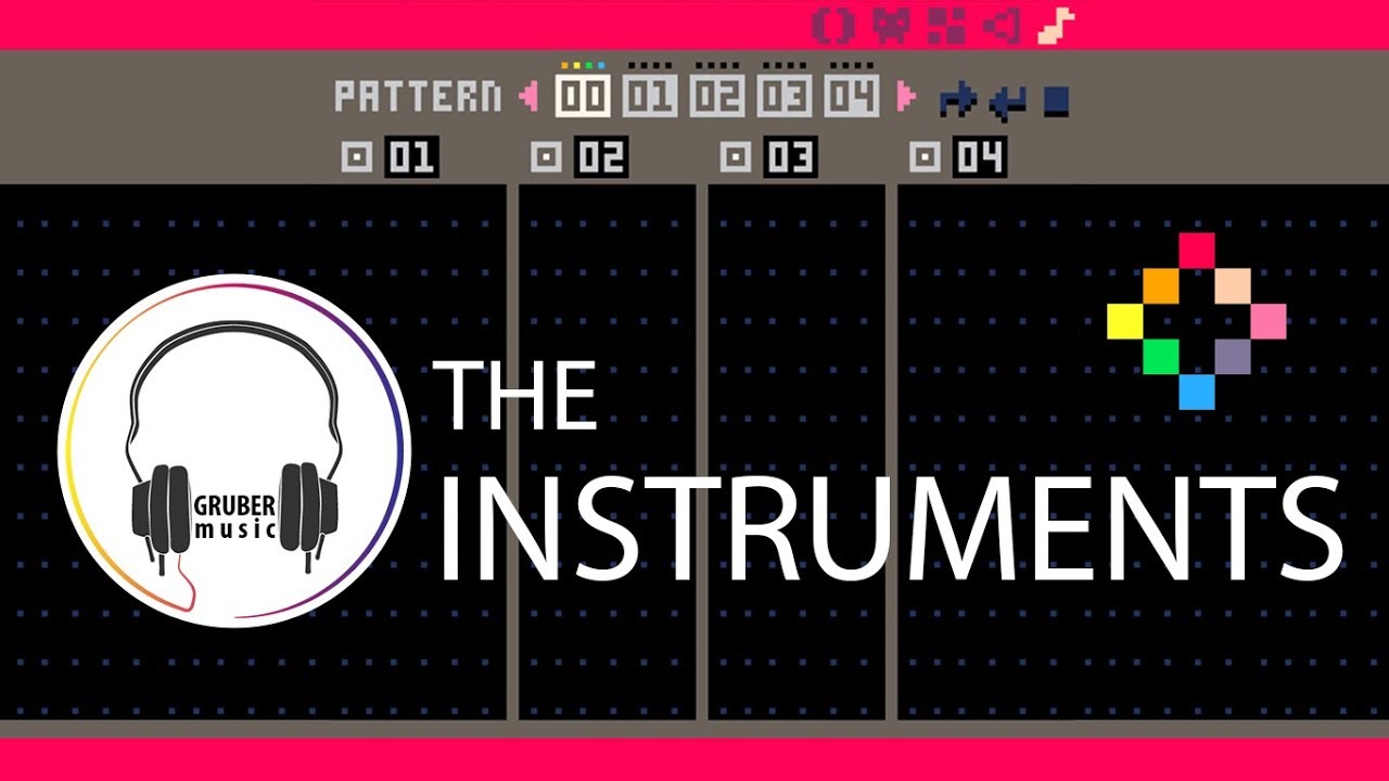 The Instruments - Pico-8 Music Tutorial #14 - YouTube