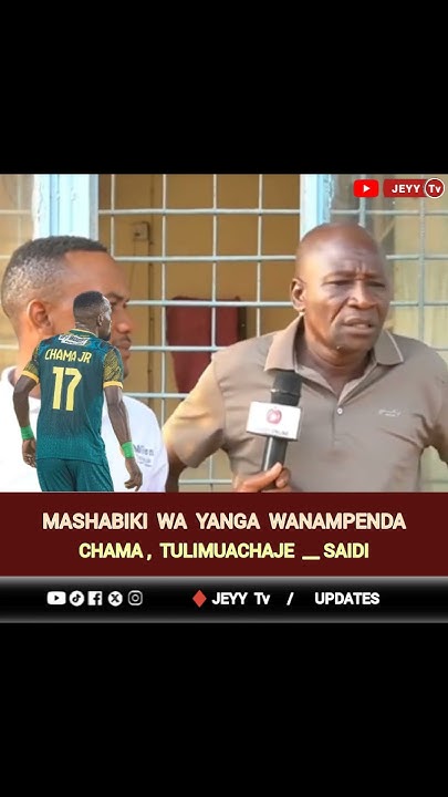 Mzee saidi anataka chama arudi Simba 😂😂😂 #jeyytv #subscribe #funnysports - YouTube