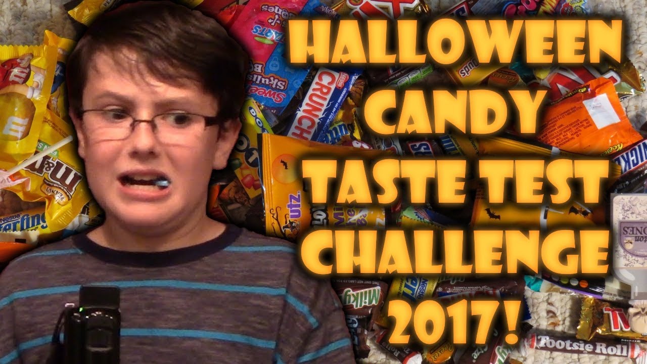 Halloween Candy Taste Test Challenge #3 - My Top 10 of 2017! - YouTube