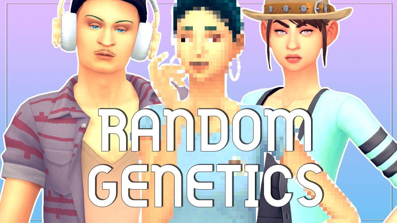 Sims 4 Random Genetics Challenge #2 - YouTube